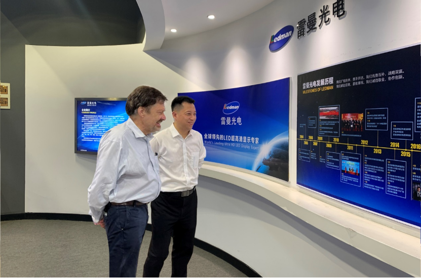 瑞典两院院士Lars Samuelson来访雷曼光电交流Micro LED学术及技术 - 行家说